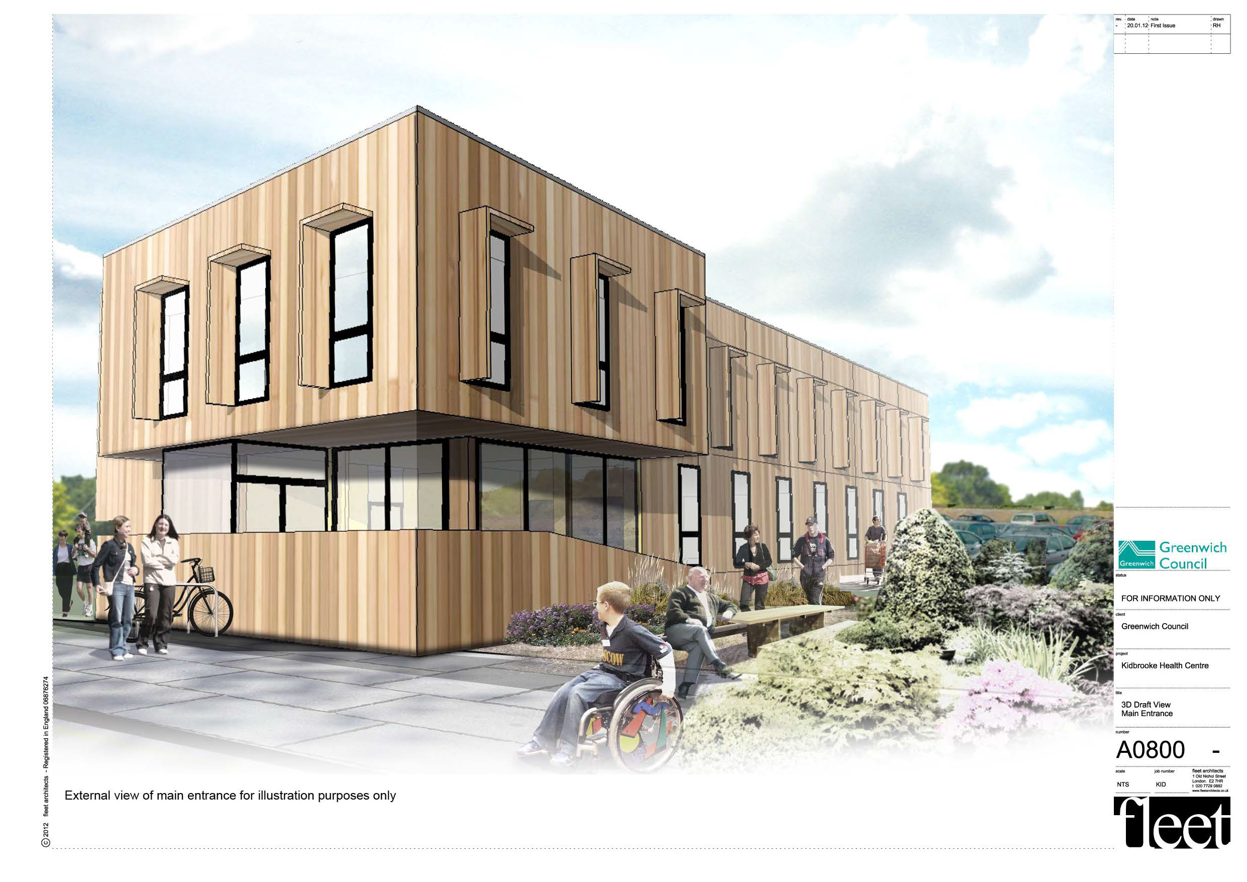 Fleet Architects Fast Track Timber Health Centre - Fleet Architects